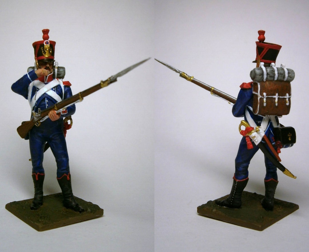 Carabinier of Light Infantry, France 1809 / Tin Figure 54mm - Etsy