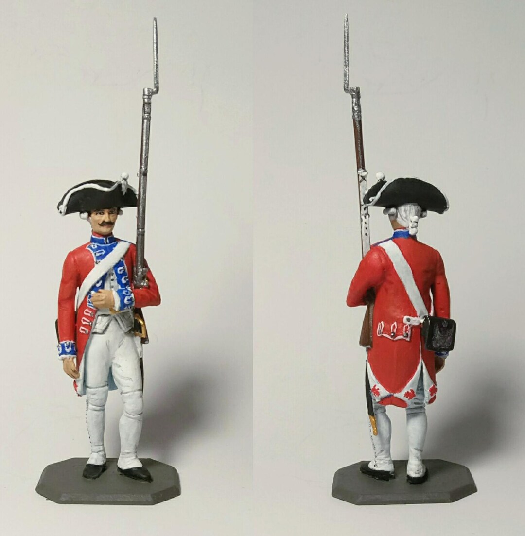 Fusilier of the Swiss Guards, Household of the King of France, 1786 ...