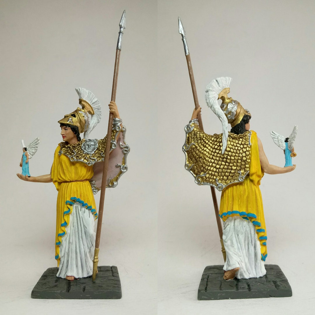 Athena - the Goddess of Wisdom / Tin Figure 54mm - Etsy