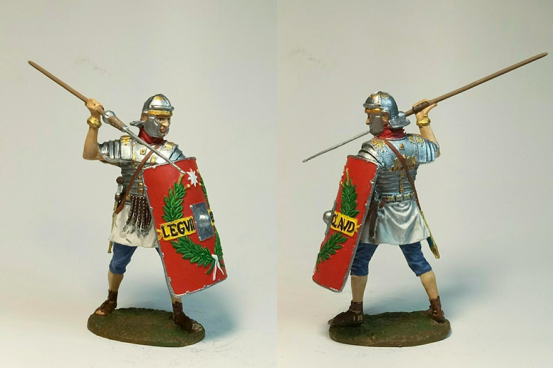 Roman Legionary II A.D. / Tin Figure 54mm - Etsy