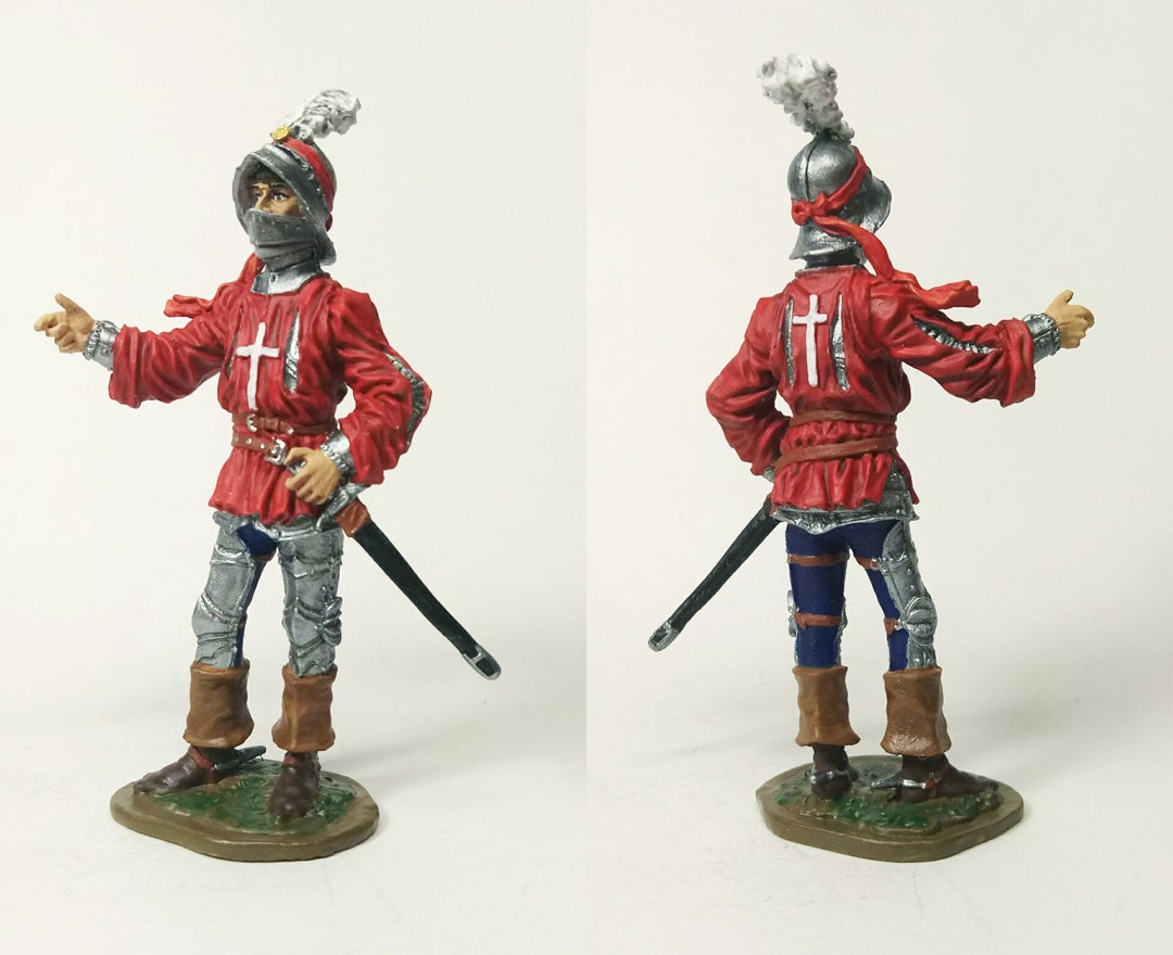 Swiss Captain, XV Century / Tin Figure 54mm - Etsy