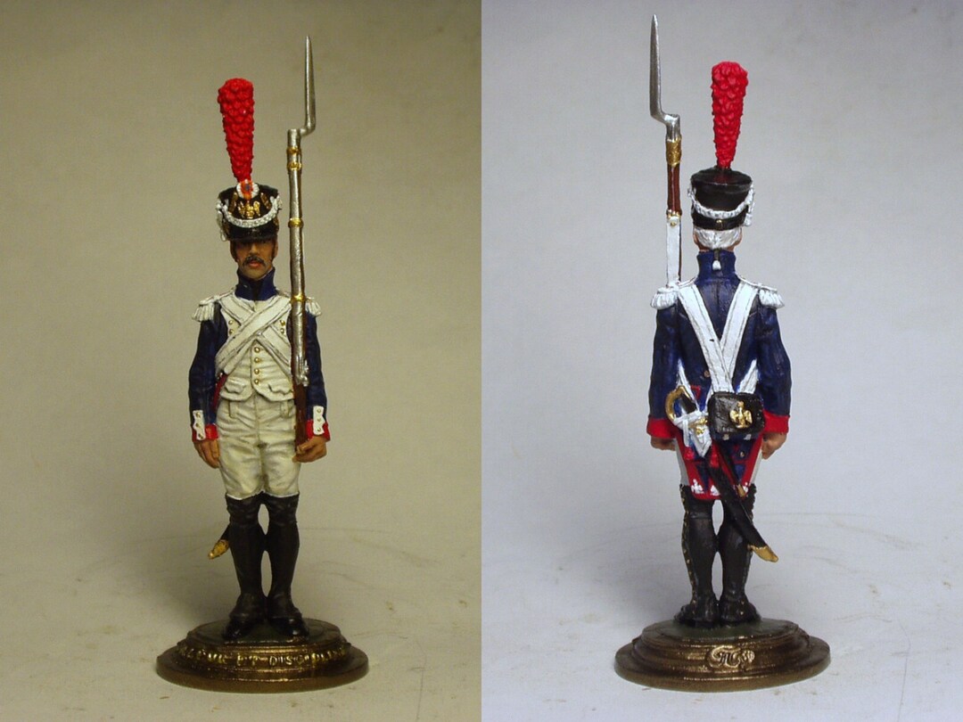 Fusilier - Grenadier of Imperial Guard, France 1810/ Tin Figure 54mm - Etsy