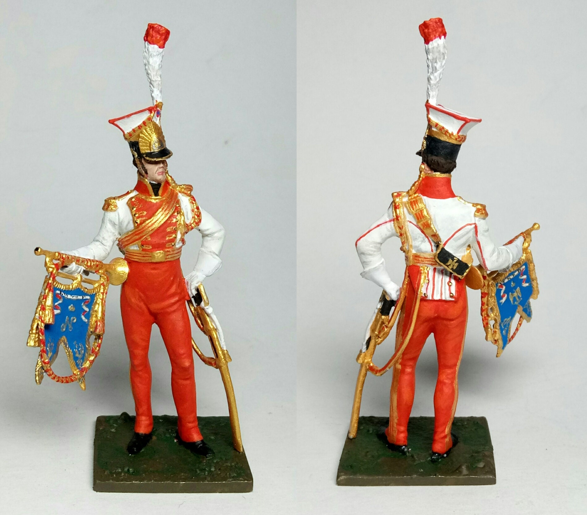 Trumpeter of Dutch Lancers Regiment of the Guard in Full - Etsy