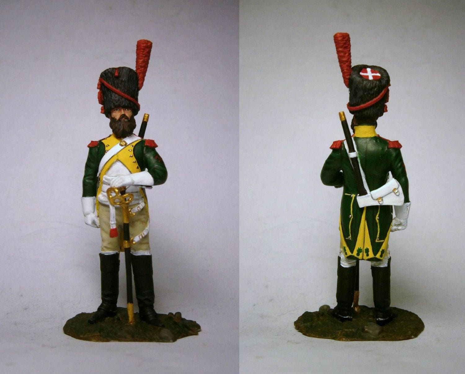 Sapper of 22th Dragoon Regiment, France 1809. / Tin Figure 54mm - Etsy