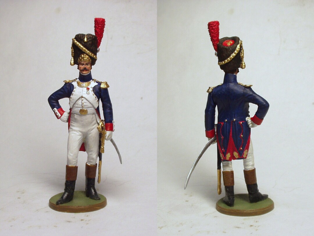 Officer Foot Grenadiers of the Guard. France 1804-1814./ Tin Figure ...