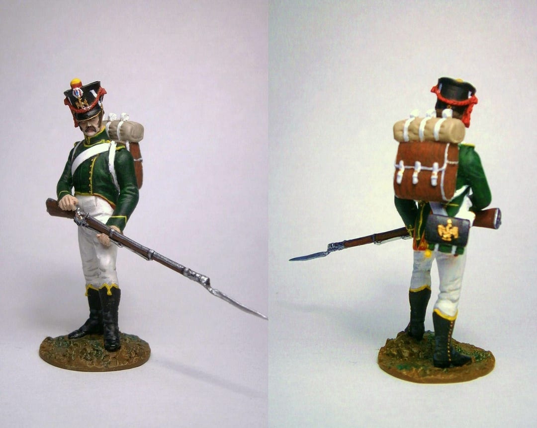 Flanqueur- Grenadier of the Guard, France 1813 / Tin Figure 54mm - Etsy