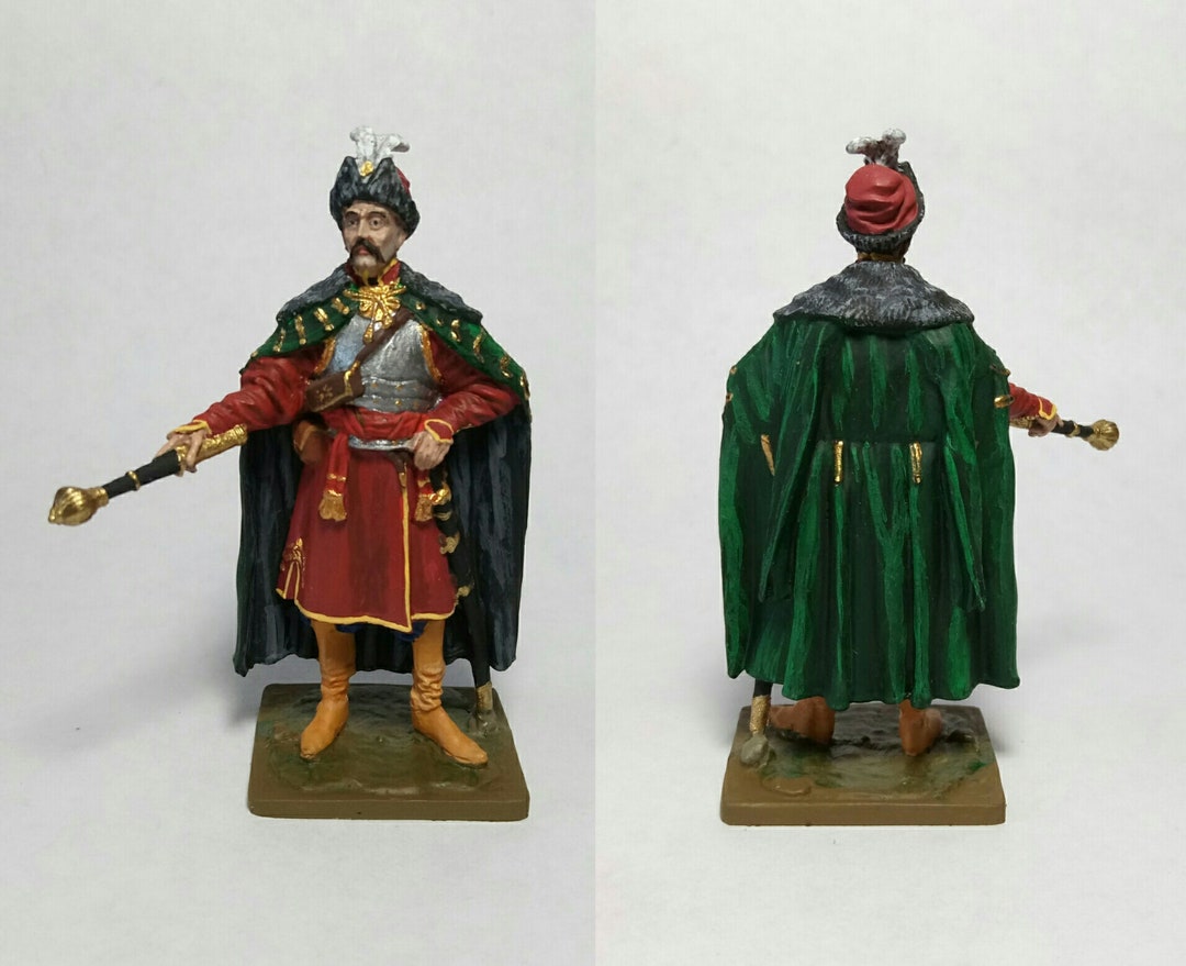 Ukrainian Cossack Colonel, XVII Century. / Tin Figure 54mm - Etsy