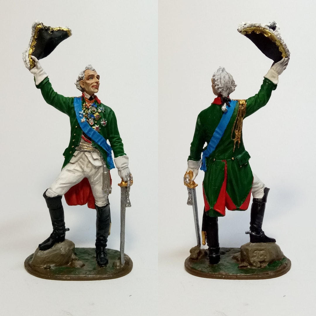 Russian Generalissimo Alexander Suvorov1729 1800 / Tin Figure 54mm - Etsy
