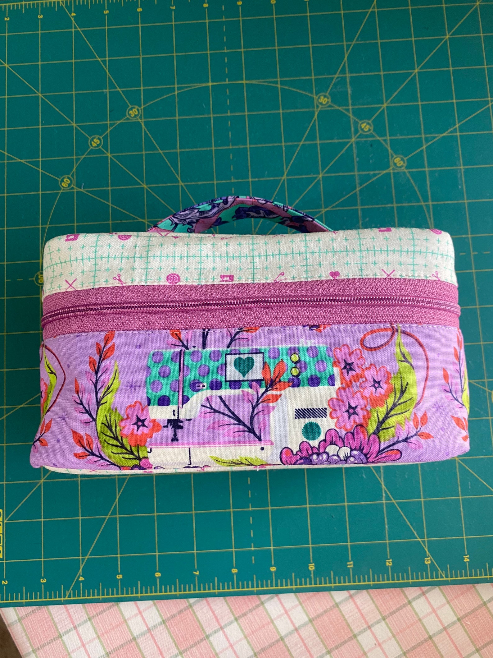 Mini Maker Case by Lillyella Stitchery Tula Pink Homemade | Etsy