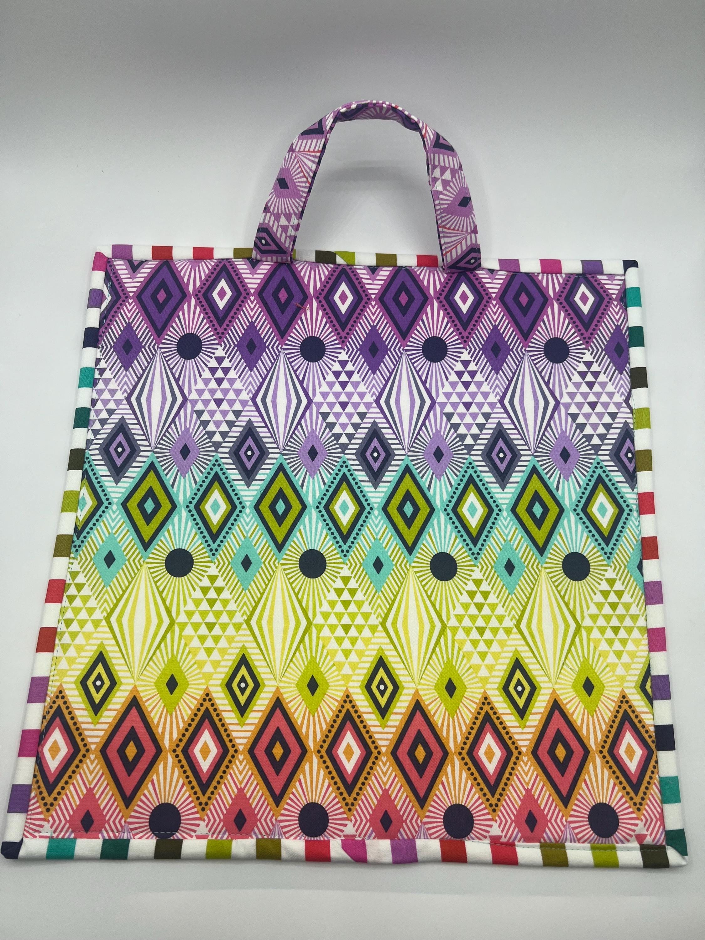 Tula Pink Deja Vu Tabby Road Project Bag - Etsy