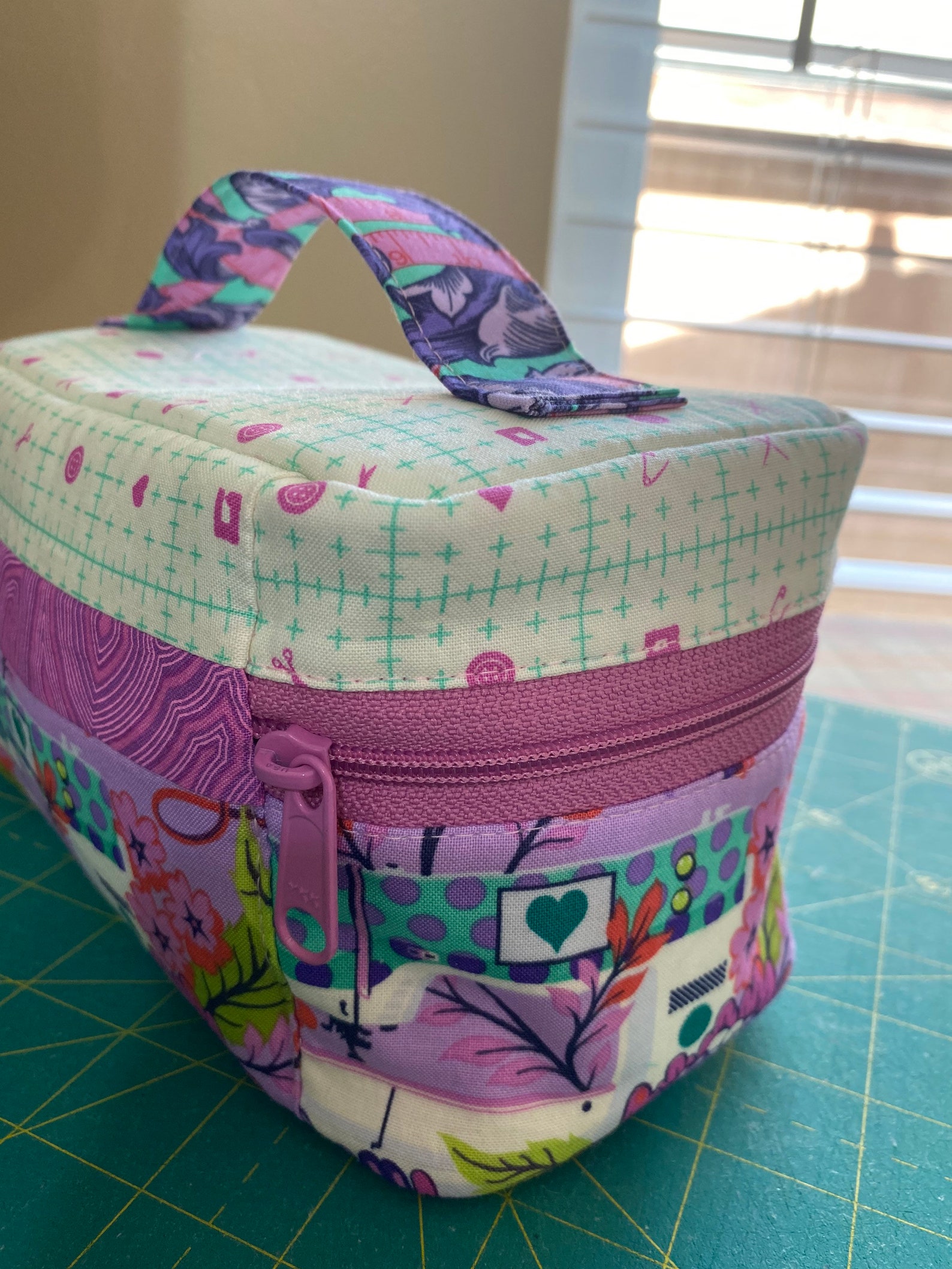 Mini Maker Case by Lillyella Stitchery Tula Pink Homemade | Etsy