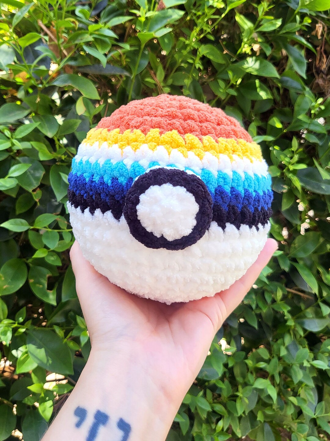 Aroace Pride Pokéball Plushie | Made by Queer Artist! Pokémon Toy ...