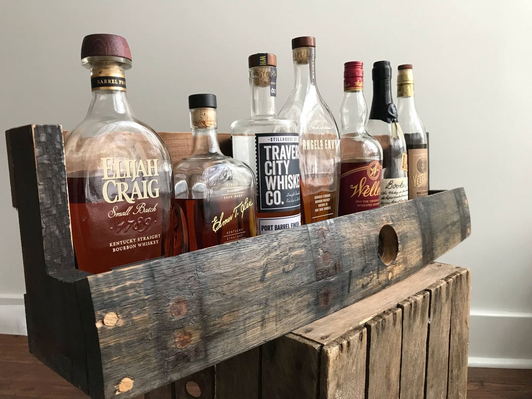 Bourbon/whiskey Barrel Shelf With the Bung - Etsy