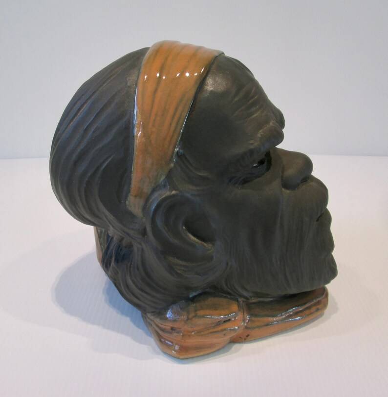 Studio Anna Pottery Aboriginal Face Bookend - Door Stop - Etsy