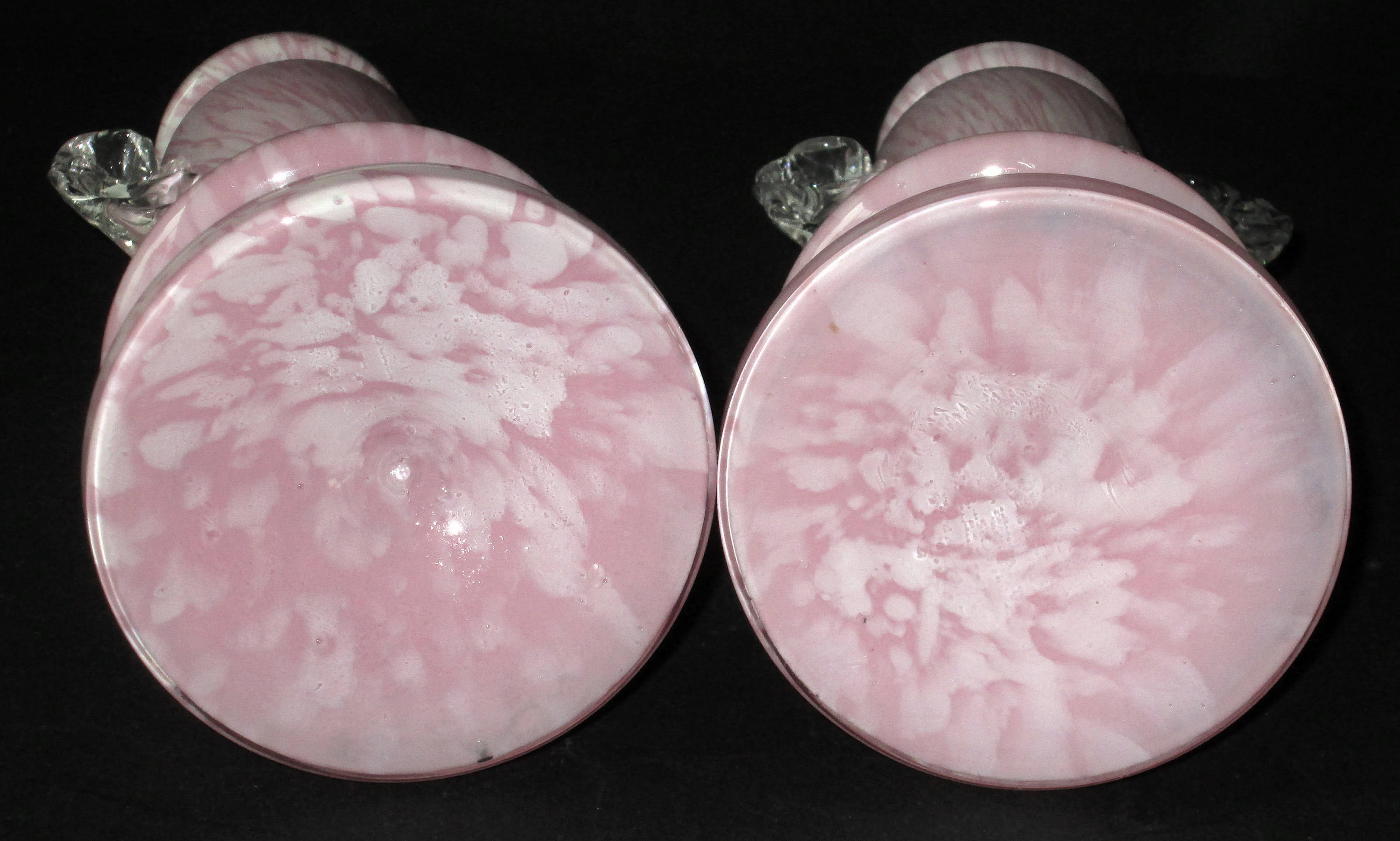 Pair of Welz Glass Trophy Vases. - Etsy