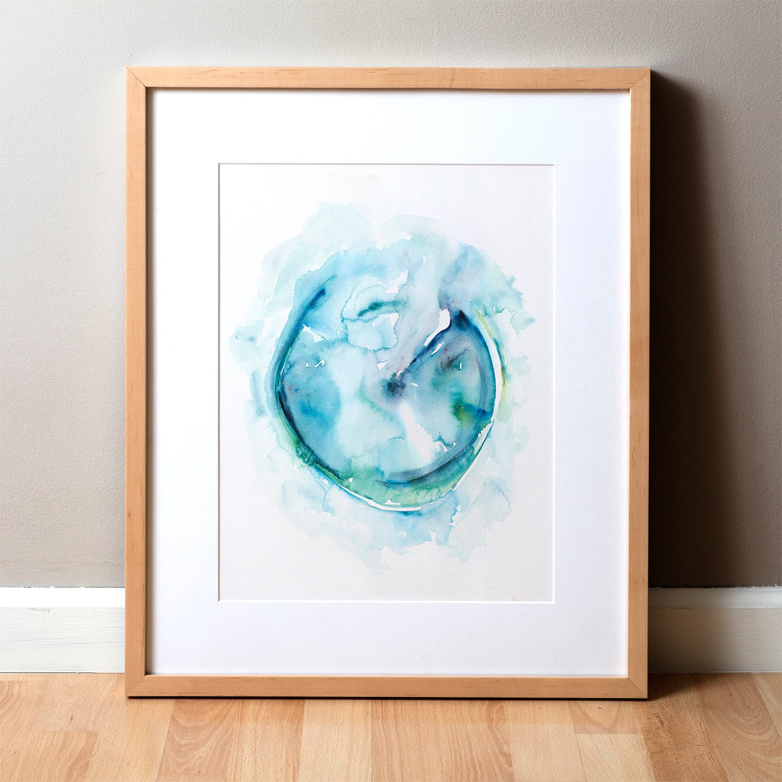 Eardrum Watercolor Print - Speech Path and Audiology and ENT Art - Ear ...