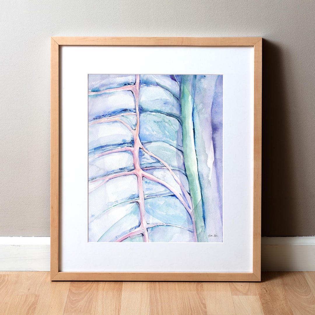 Sympathetic Nerve Chain - Neurology Art - Abstract Anatomy Art Print ...
