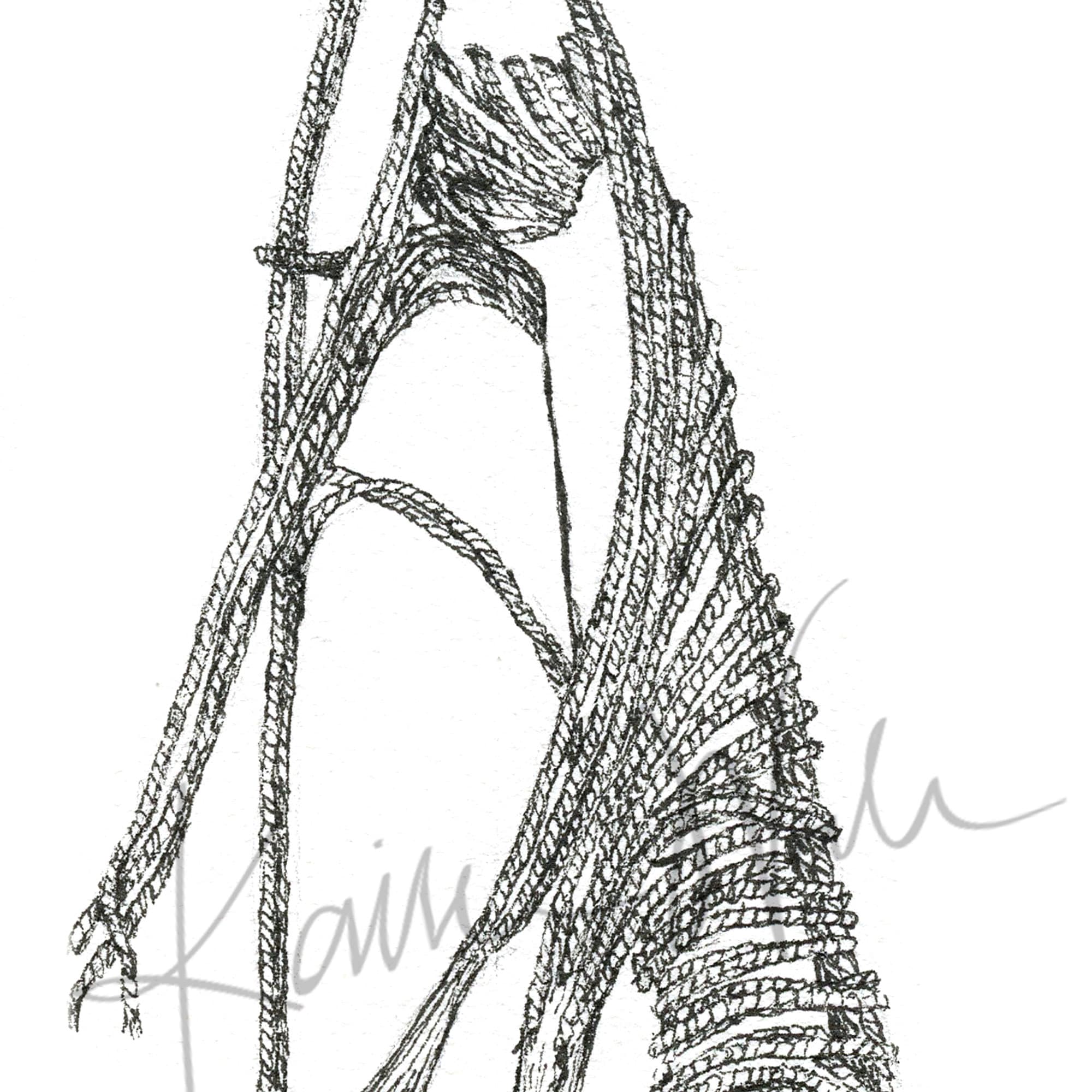 Finger Tendon Ropes Print - Lumbricals Art - Phalange Art Print ...