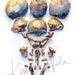 Exploded View of Skull I Watercolor Print - Skull Art - Bones ...