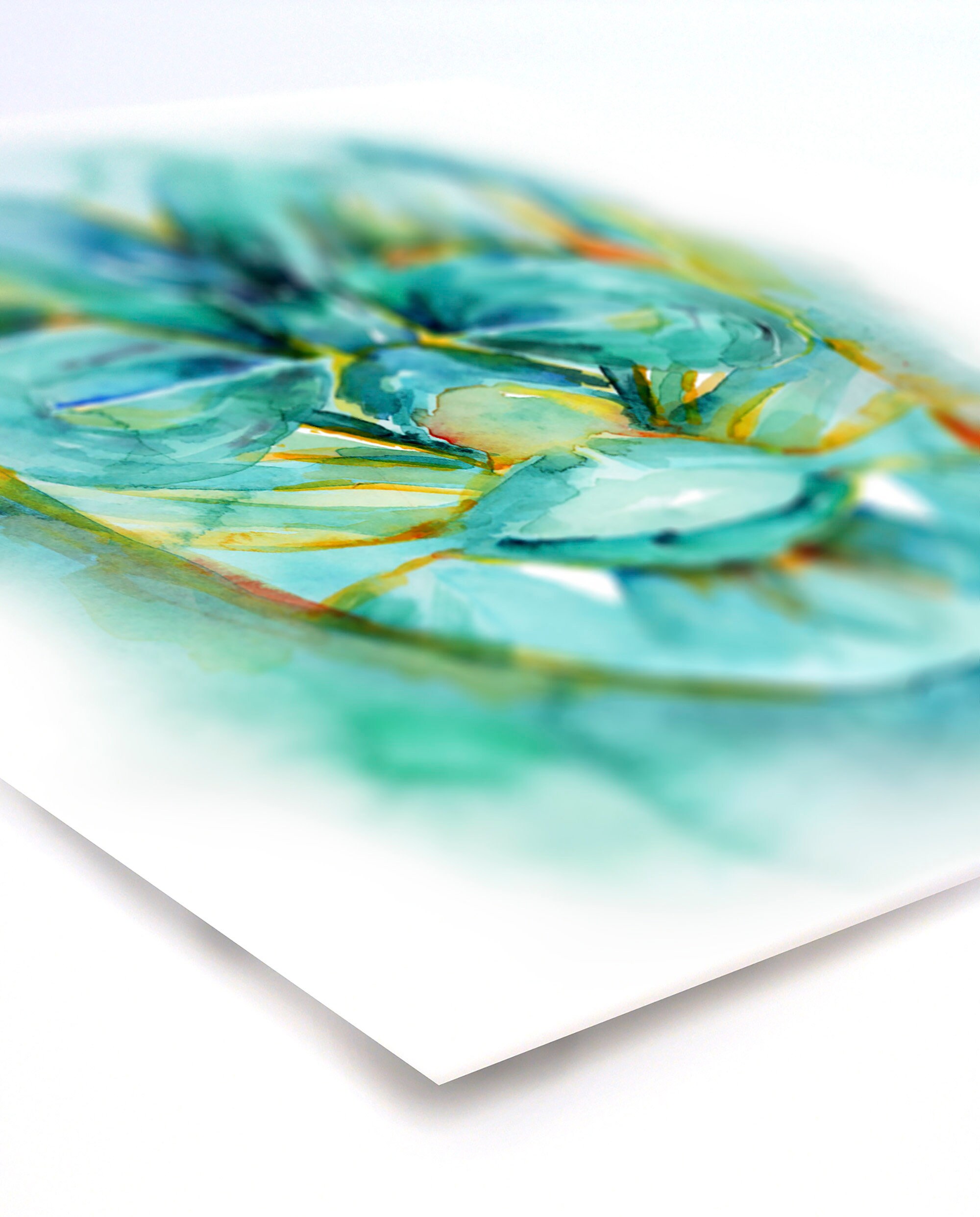 Muscles of Facial Expression Watercolor Art Print - Muscular Painting ...