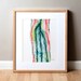 Three Vessel Runoff Watercolor Print - Pulmonology Anatomy Painting - Etsy