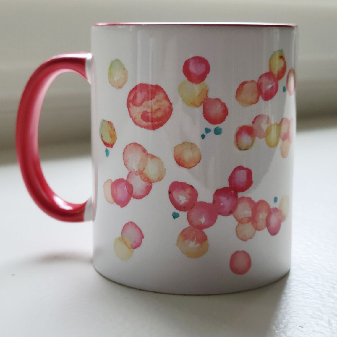 Blood Cells Anatomy Mug Blood Cells Painting Hematology - Etsy