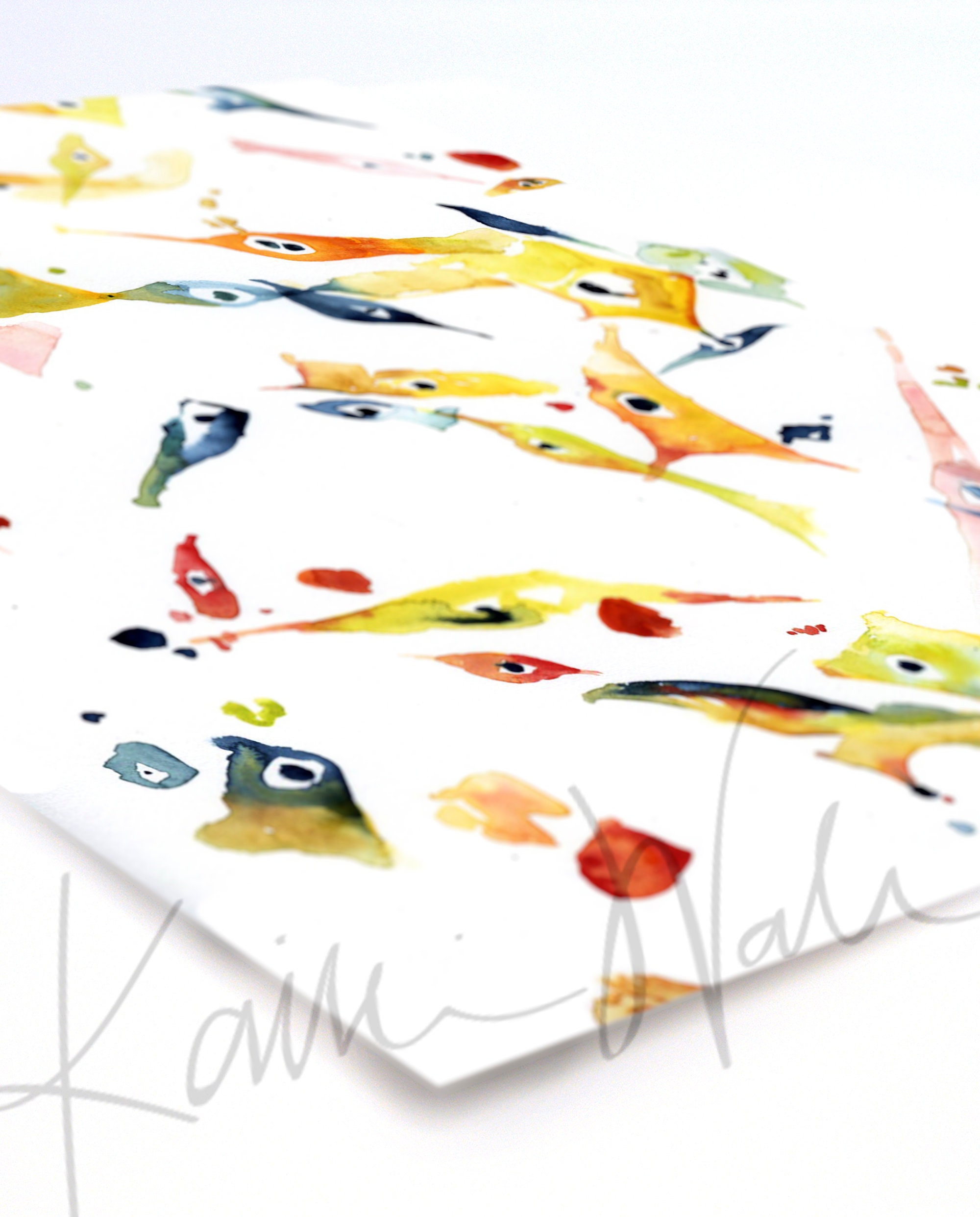 Mesenchymal Stem Cells Watercolor Print - Cell Art - Stem Cell Art ...