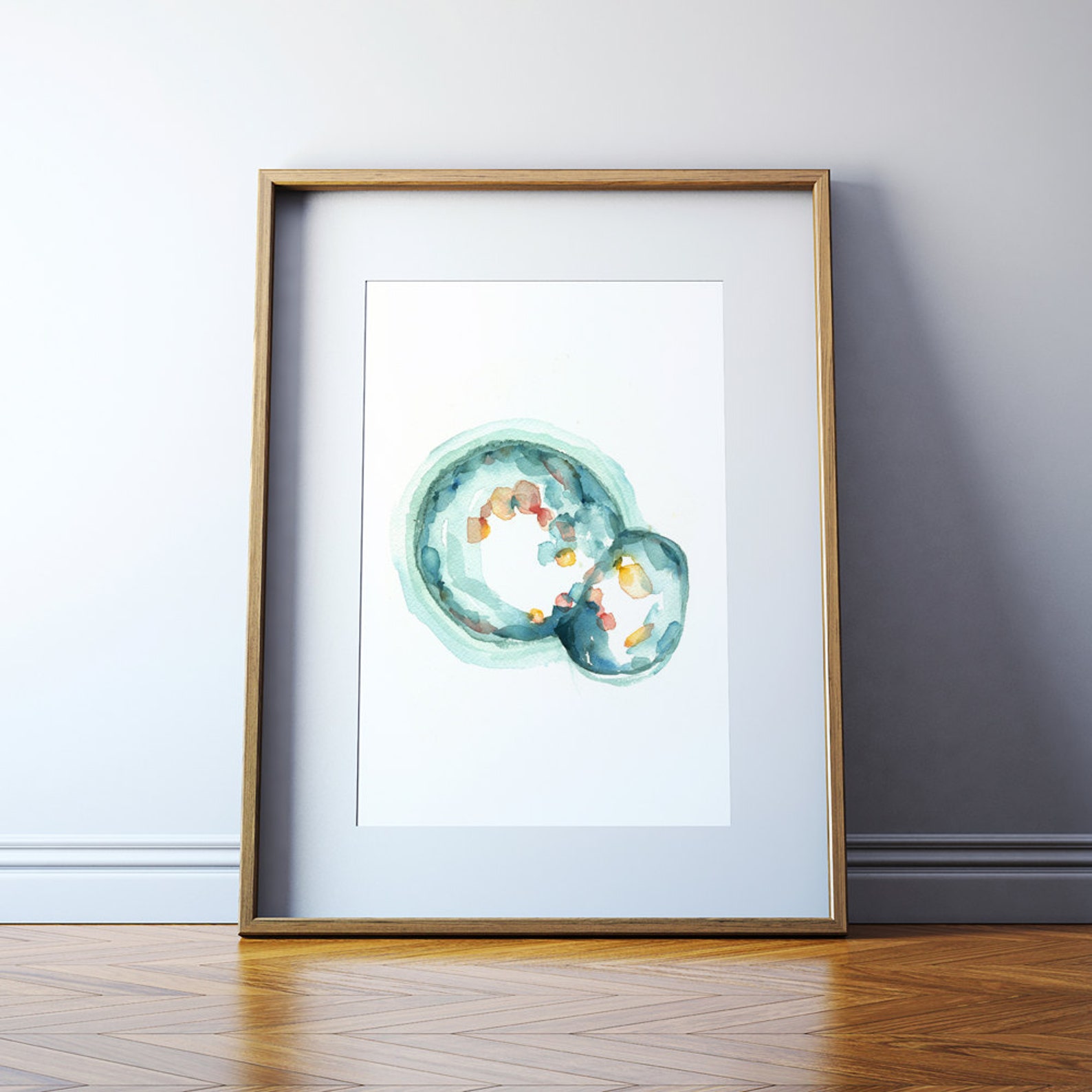 Hatching Embryo Art Print - Embryology Watercolor Print - IVF and ...
