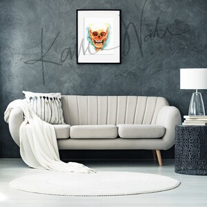 Mandibular Maxillary All on 4 Watercolor Print - Dental Implants ...