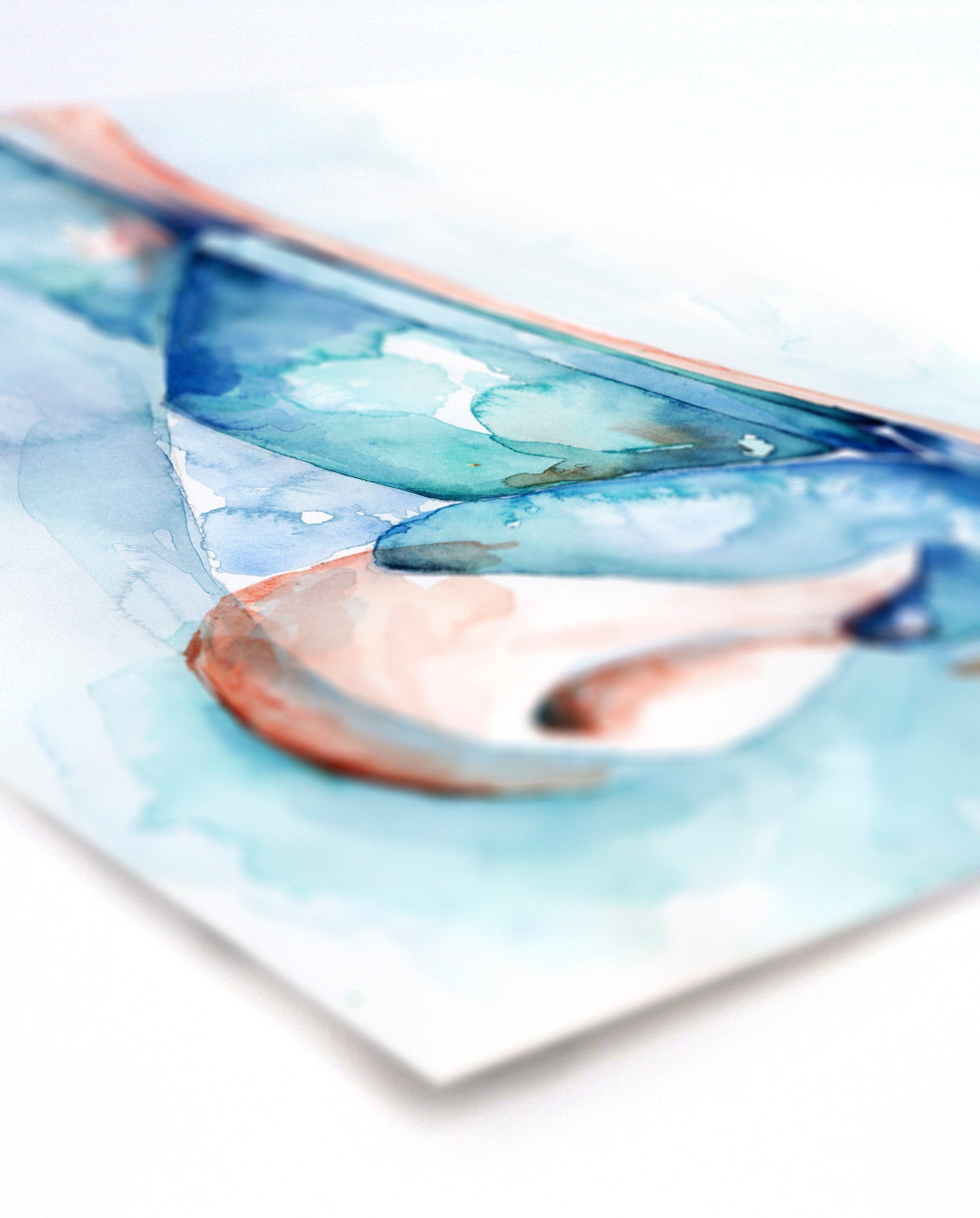 Nose Anatomy Watercolor Art Print - ENT and Plastic Surgery Art - Head ...