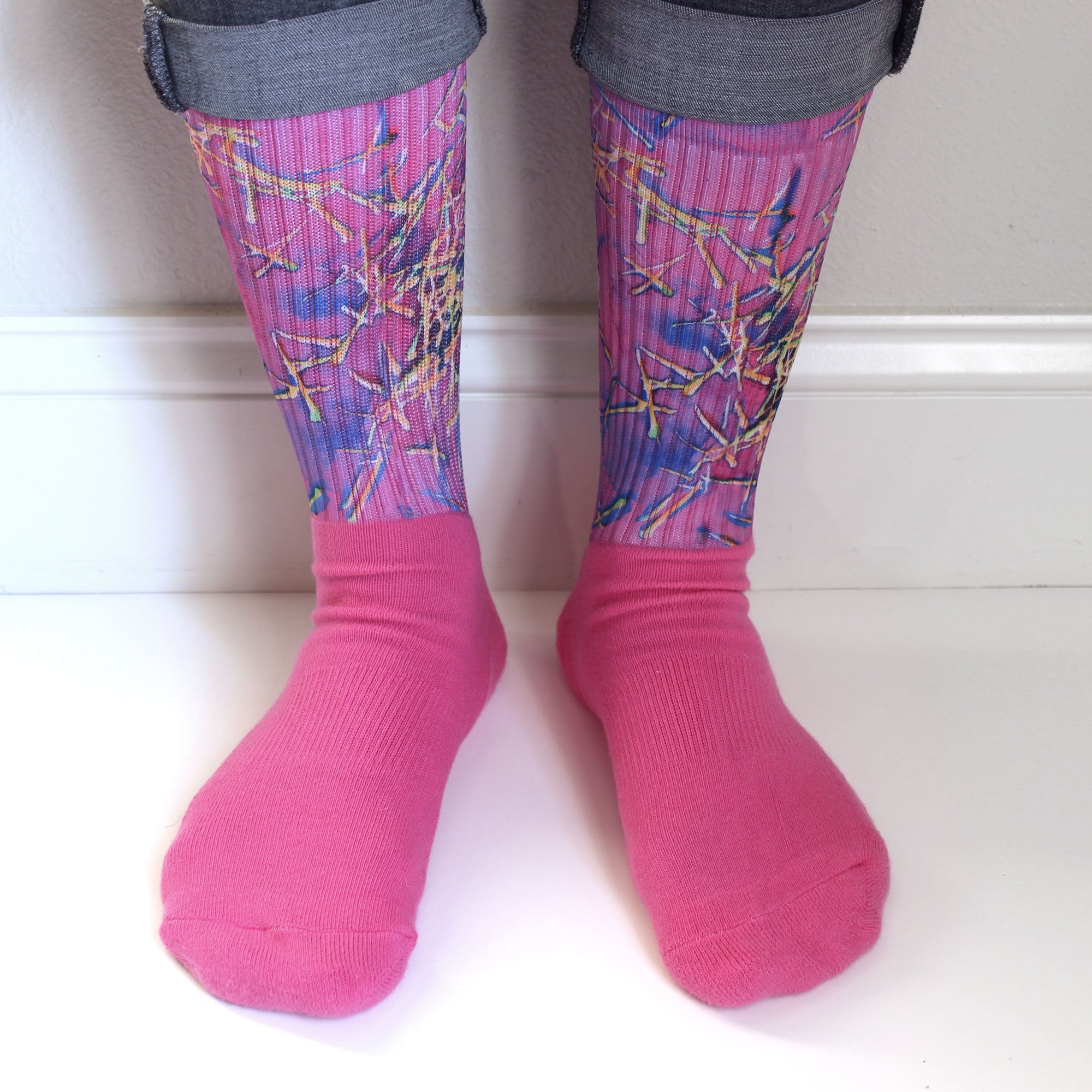 Uric Acid Crystals Anatomy Inspired Socks Socks for Doctors - Etsy