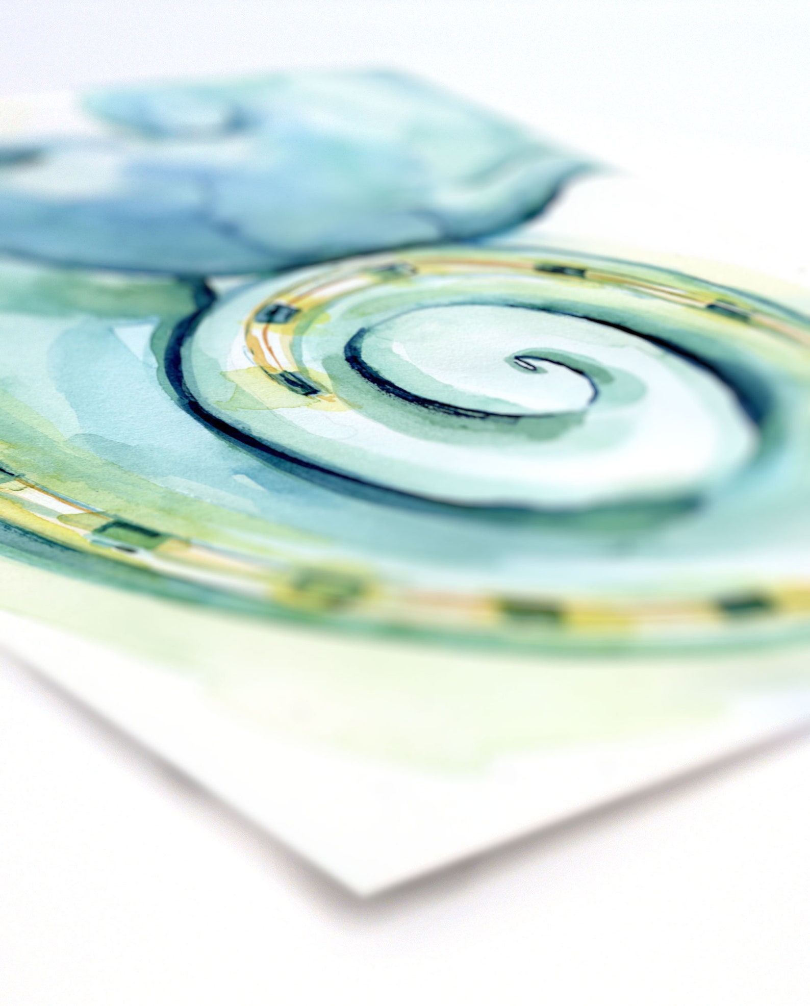 Cochlear Implant Electrode Array Watercolor Print Audiology - Etsy