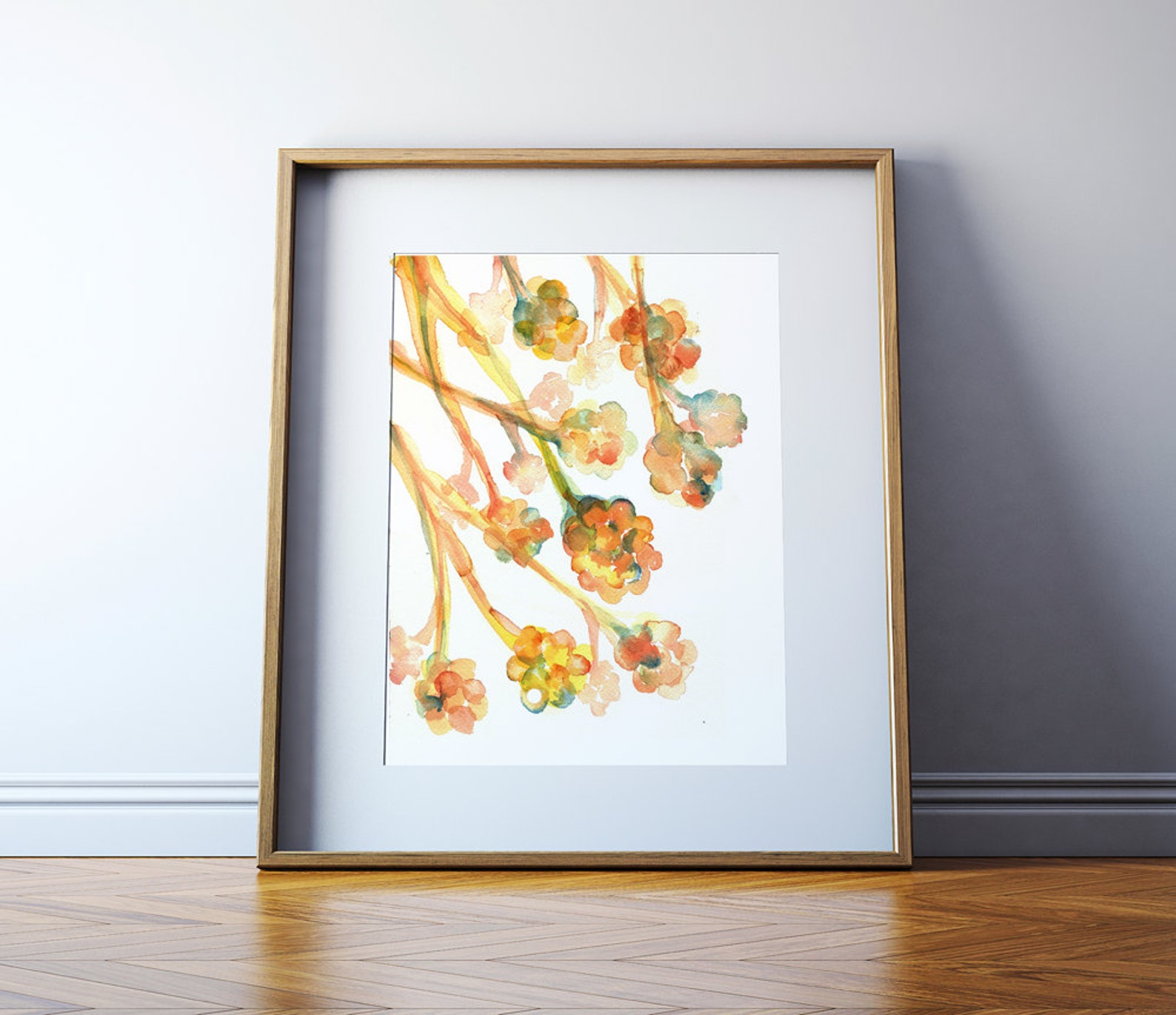Alveoli Watercolor Art Print - Pulmonary Painting - Lung Painting ...