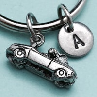 Sterling Silver Formula 1 One Race Car Charm Pendant - Etsy