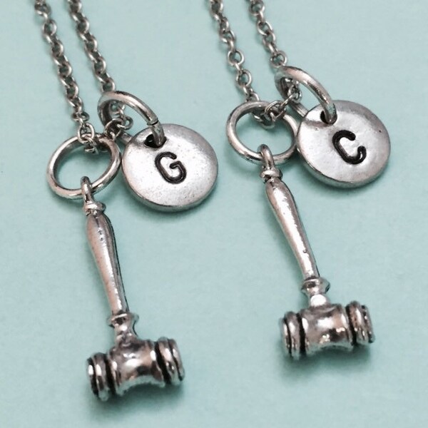 Gavel Necklace - Etsy