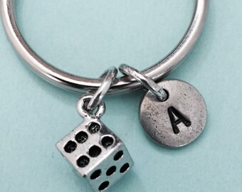 Dice keychain | Etsy