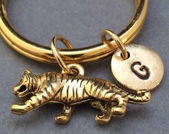 Tiger Keychain | Etsy