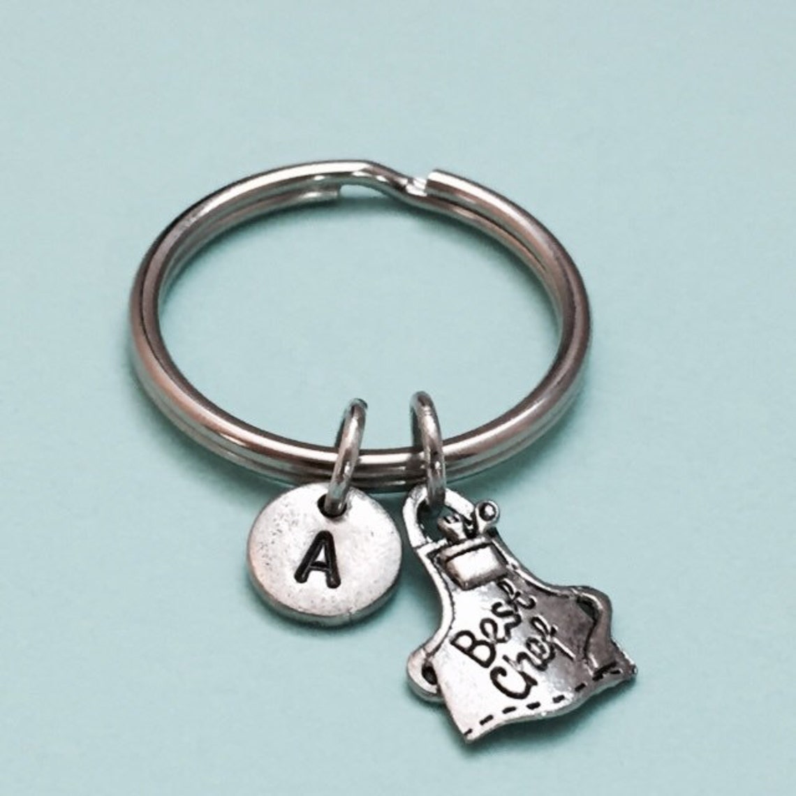 Best Chef Keychain Best Chef Charm Cooking Keychain - Etsy