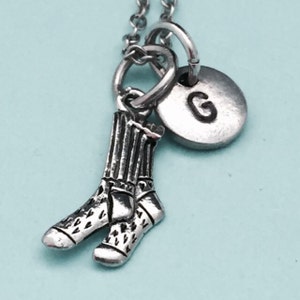 Sock Necklace, Sock Charm, Clothing Necklace, Personalized Necklace ...