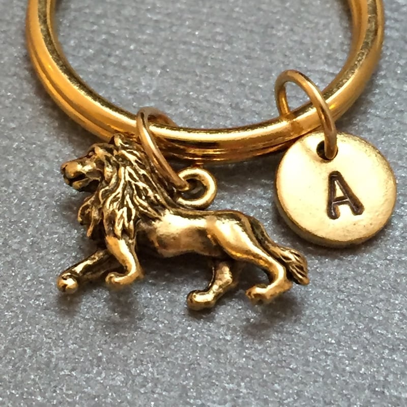 Custom Lion Keychains - Etsy