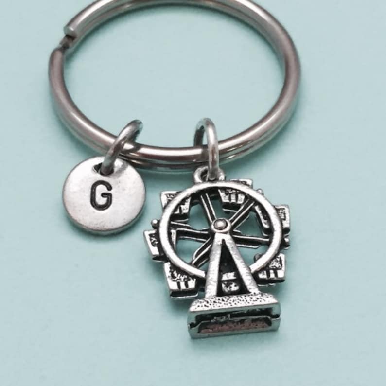 Ferris Wheel Keychain Ferris Wheel Charm Carnival Keychain - Etsy
