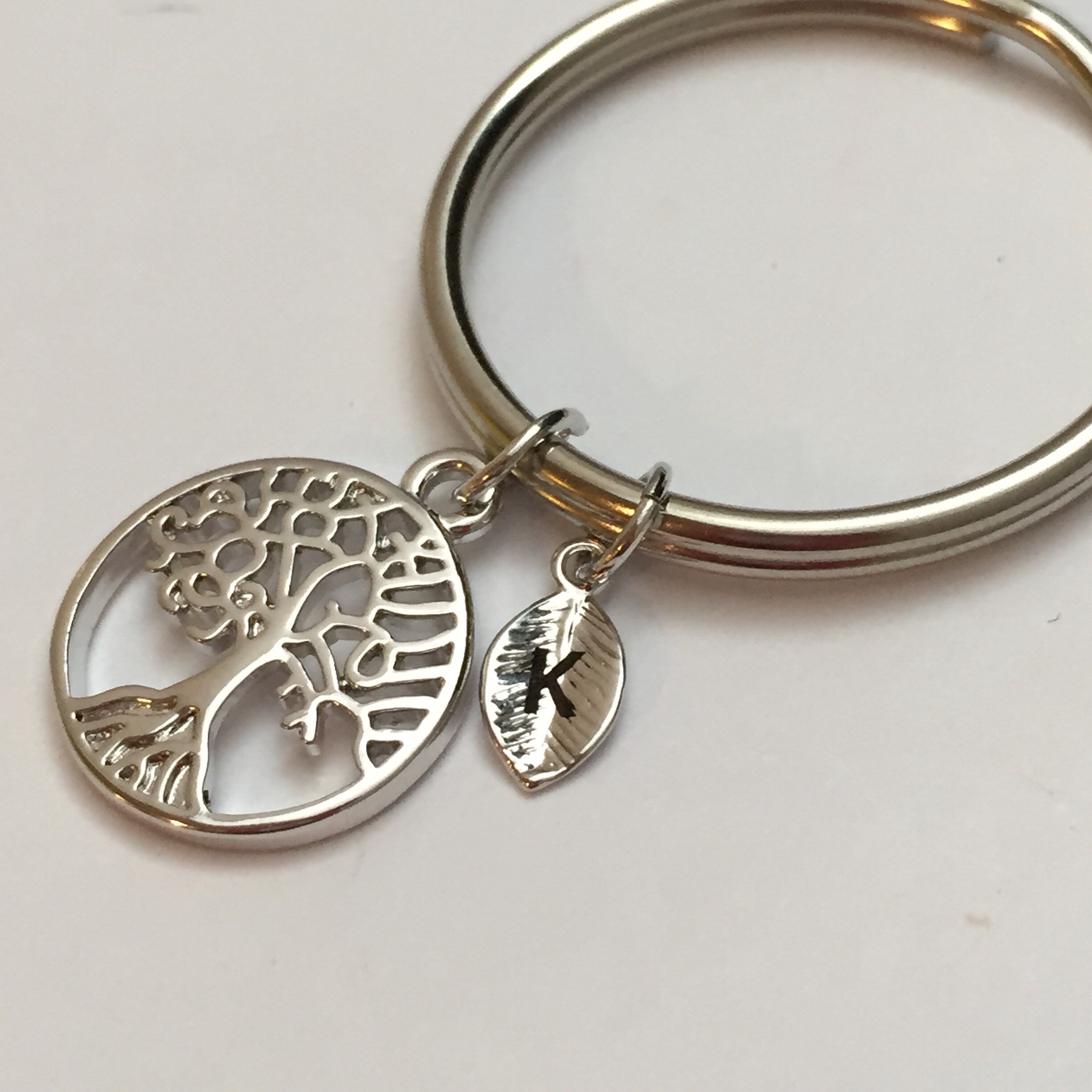 Tree of life keychain tree of life charm tree keychain | Etsy