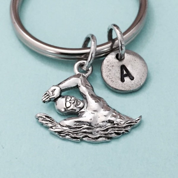 Swimmer Charm - Etsy