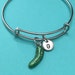 Pickle Bangle, Pickle Charm Bracelet, Expandable Bangle, Charm Bangle ...