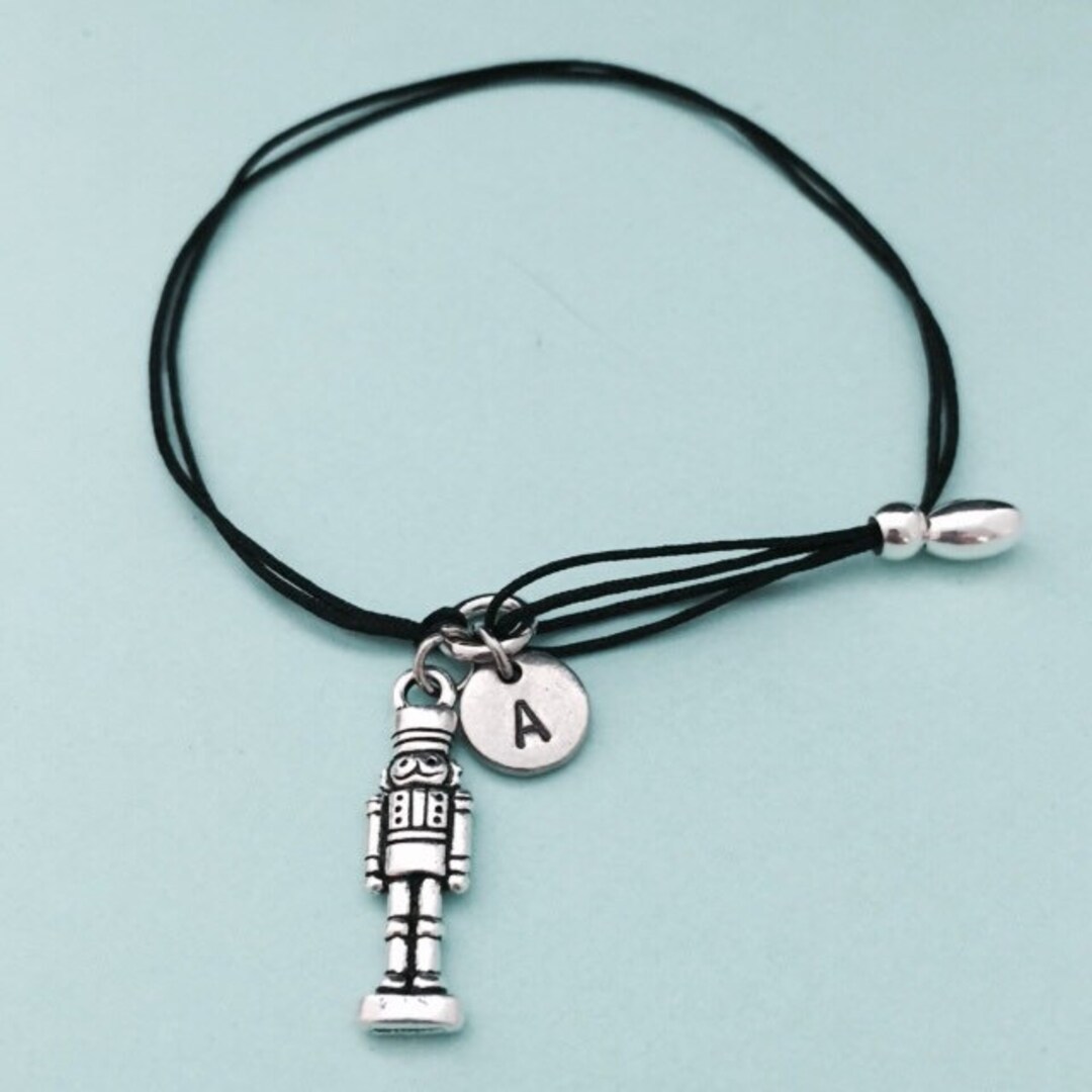 Nutcracker Cord Bracelet, Nutcracker Charm Bracelet, Adjustable ...