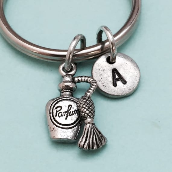 Perfume Bottle Keychain Perfume Bottle Charm Perfume | Etsy