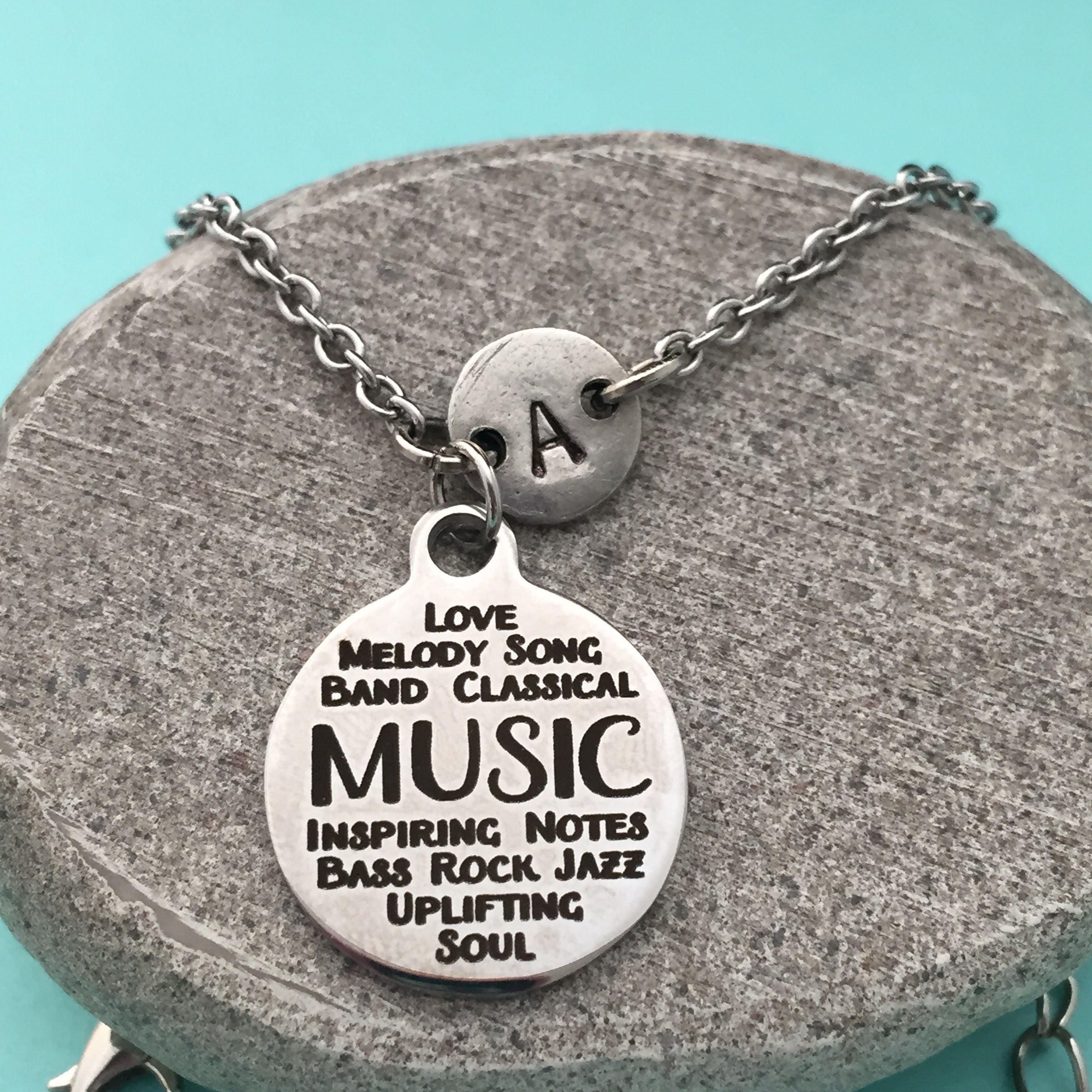 Music Charm Bracelet, Music Charm, Musical Bracelet, Adjustable ...