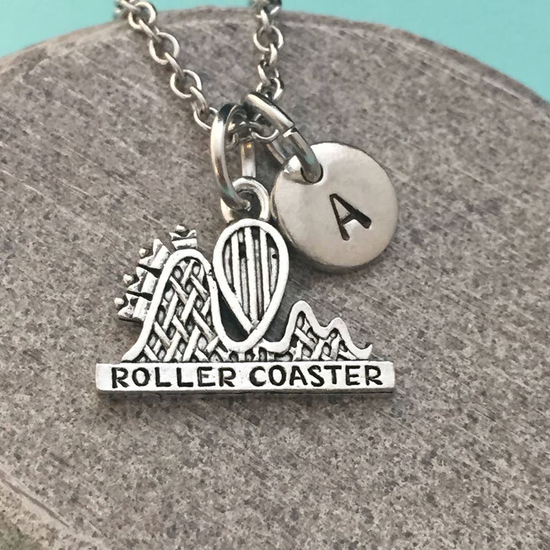 Rollercoaster Necklace, Rollercoaster Charm, Ride Necklace ...