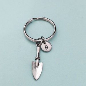 Garden Shovel Keychain, Garden Shovel Charm, Gardening Keychain ...