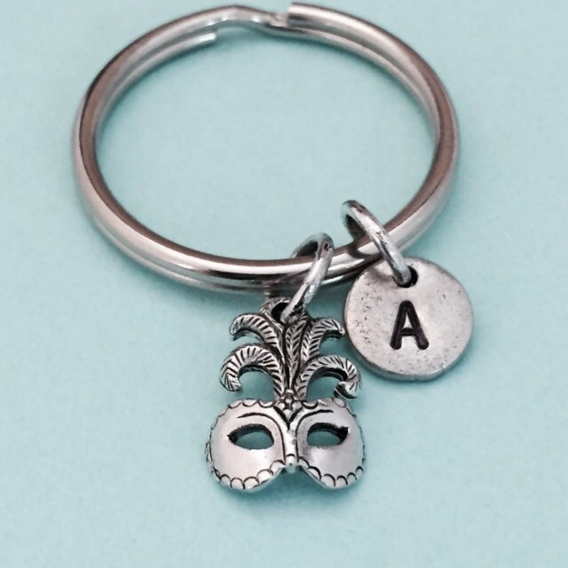 Masquerade mask keychain masquerade mask charm mask | Etsy